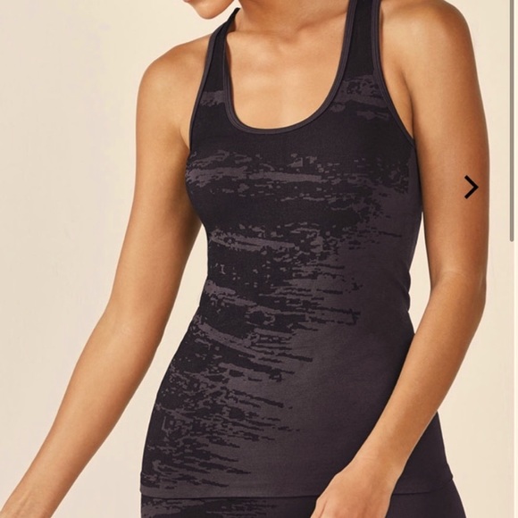 Fabletics | Tops | Fabletics Tessa Seamless Tanksize Lcolor Brushstroke ...